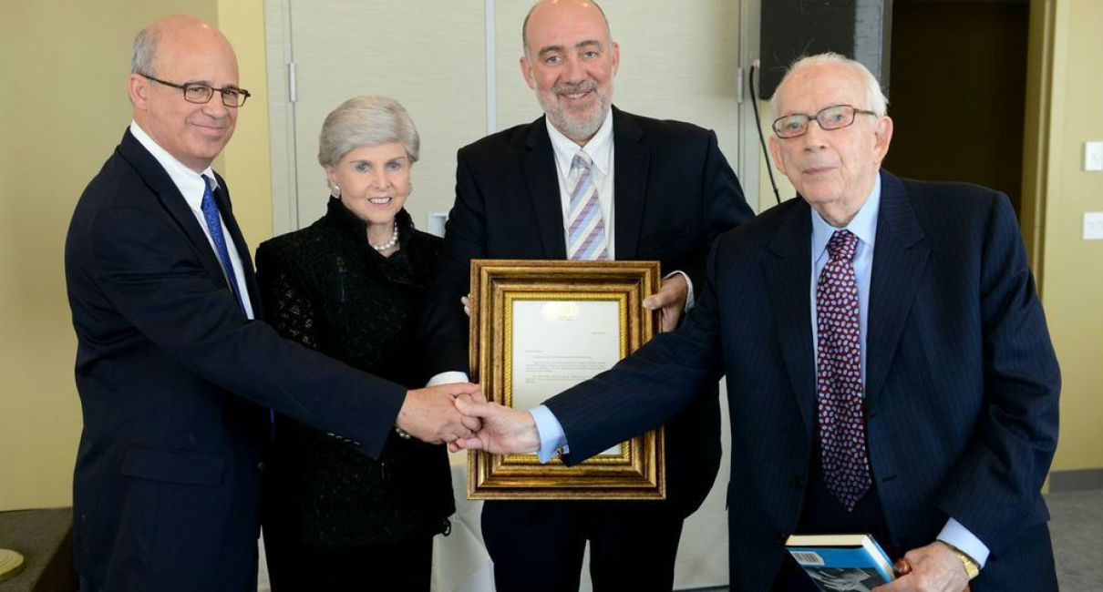TAU Benefactor Raymond Sackler Recognized by the State of Israel | Tel ...